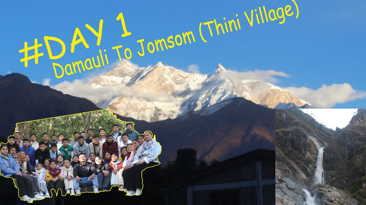 #Day 1 || Mustang Vlog || Damauli to Jomsom(Thini Village) - YouTube