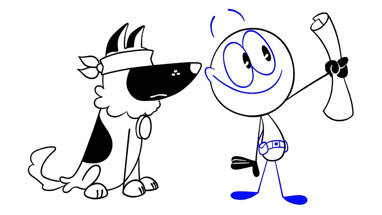 Pencilmation Animation Test - Dog House - YouTube