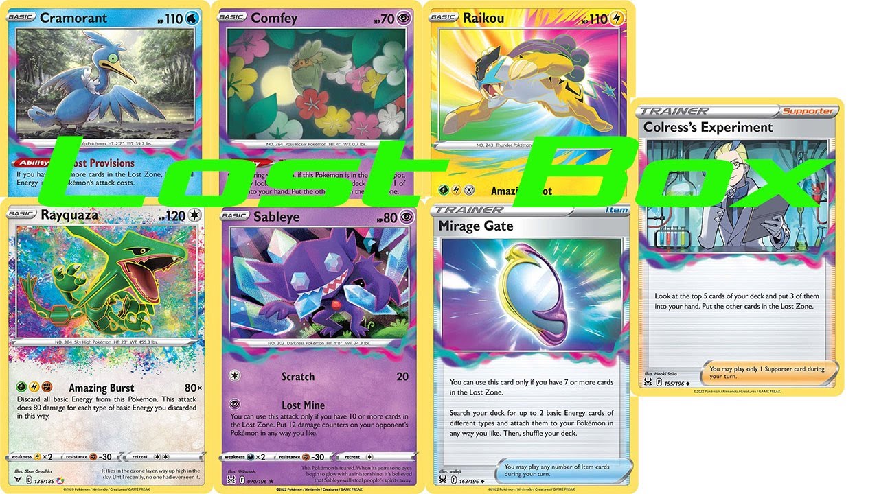 Pokemon TCGL: Lost Box - YouTube