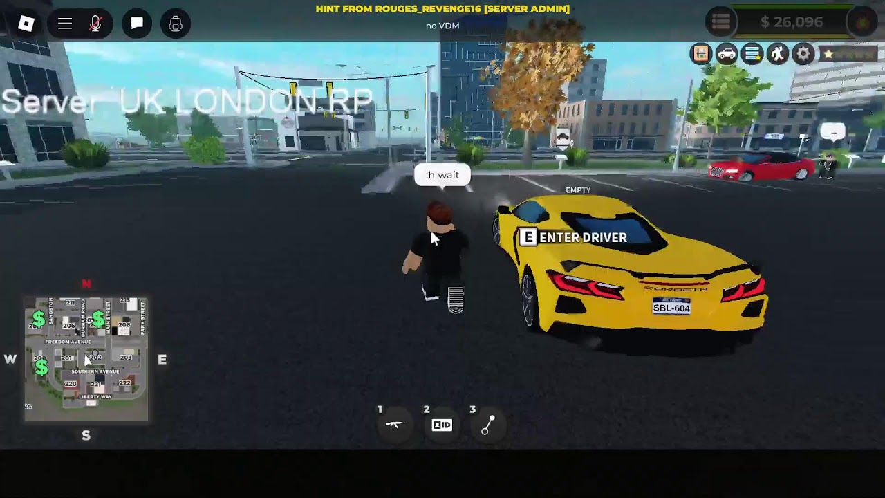 Playing ERLC / roblox. Server is called "UK LONDON RP" by Alf... - YouTube