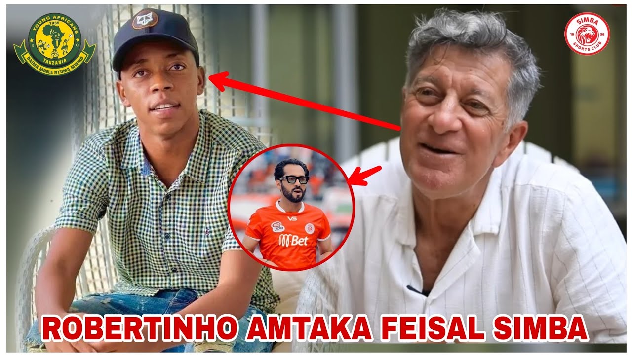 Kocha Robertinho! AOMBA UONGOZI WA SIMBA KUMCHUKUA FEISAL NI MCHEZAJI ...