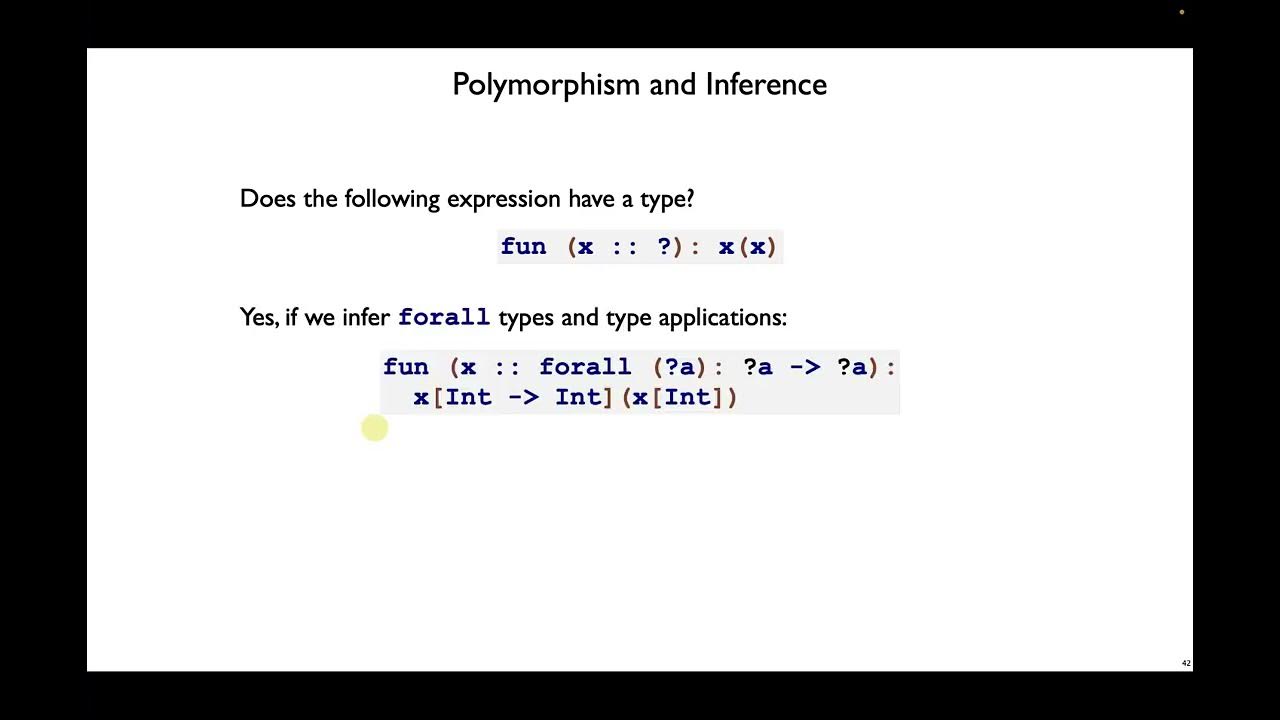 Polymorphism 5 — inference - YouTube
