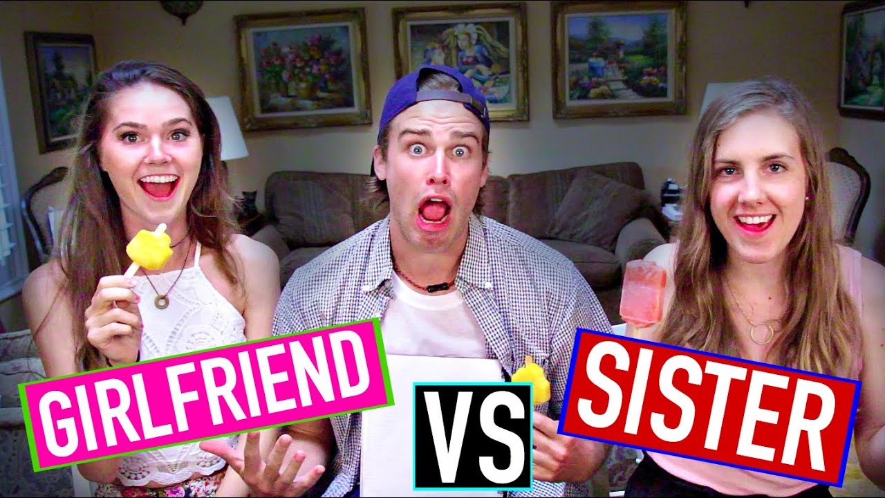 Girlfriend Vs Sister Challenge Youtube