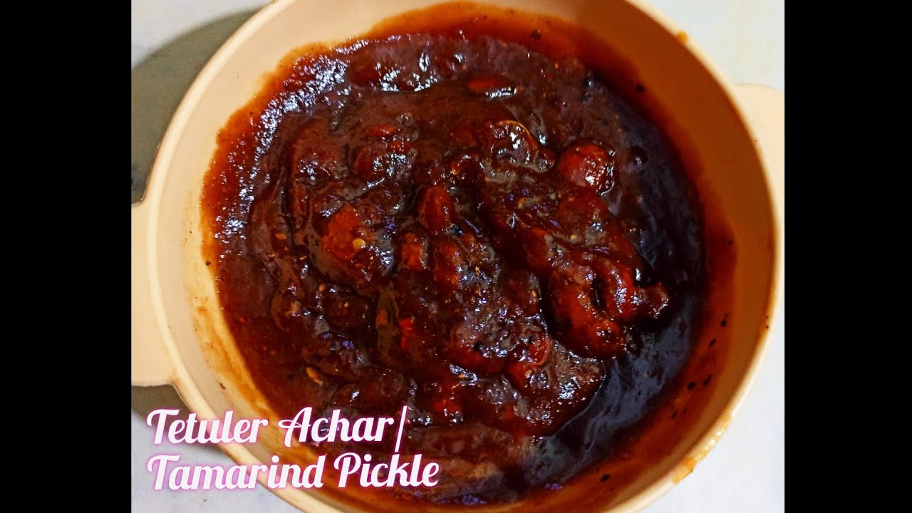 লোভনীয় তেঁতুলের আচার।Tamarind Pickle।Imli ki achar।Cook with mampi ...