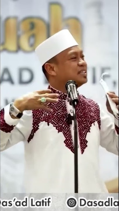 ceramah singkat ustadz daz'ad latif - YouTube