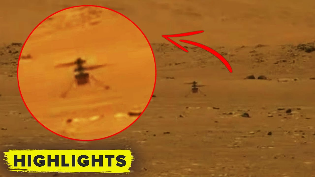 Watch Mars Ingenuity's First Flight! (VIDEO AND IMAGES) - YouTube