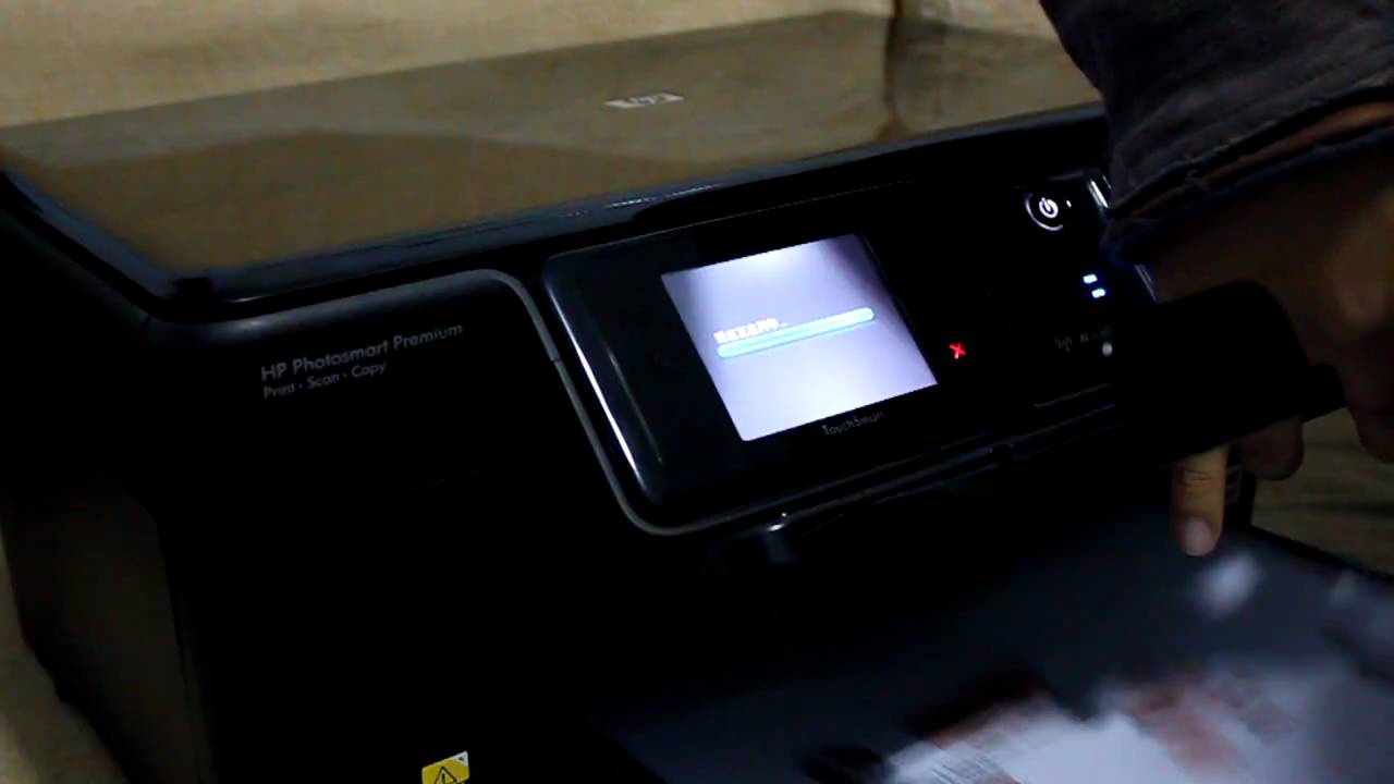 HP C309g手動雙面列印(8頁) - YouTube