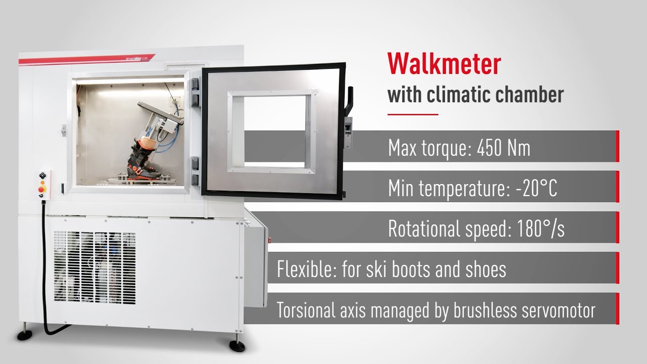 STEP Lab | Walkmeter with climatic chamber - YouTube