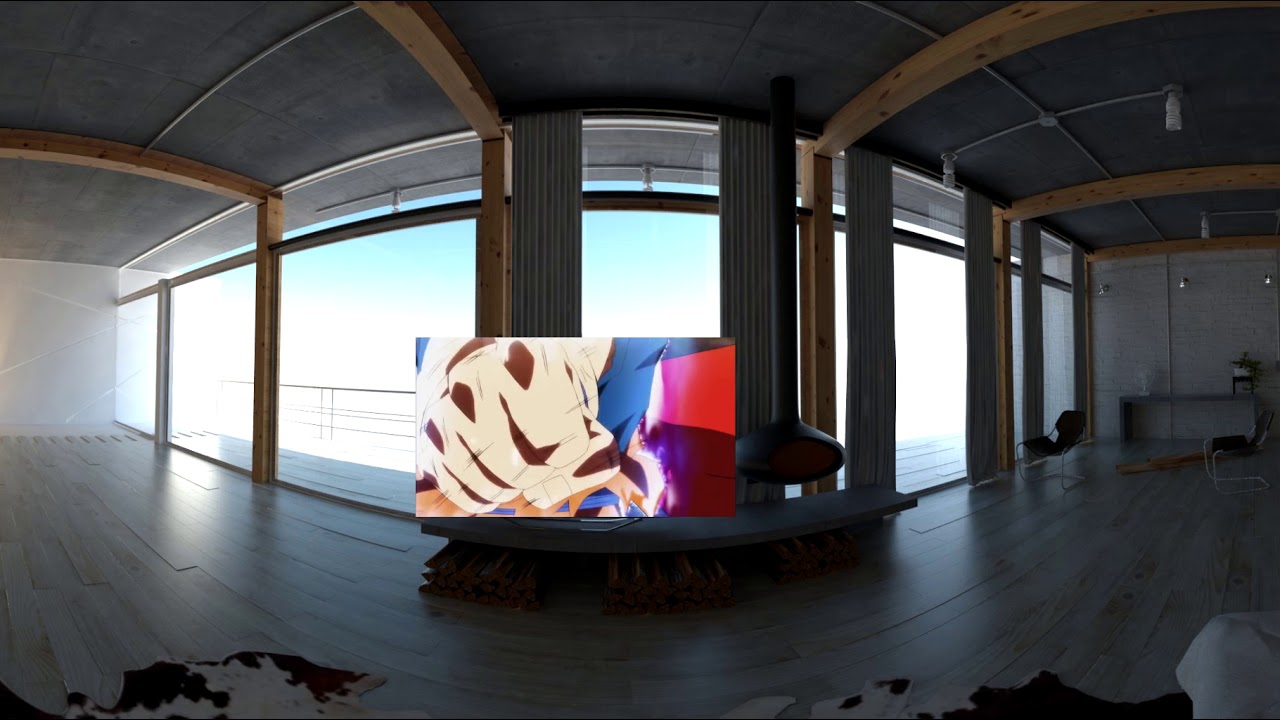 360° Panorama (Bedroom with TV Broadcasting) - YouTube