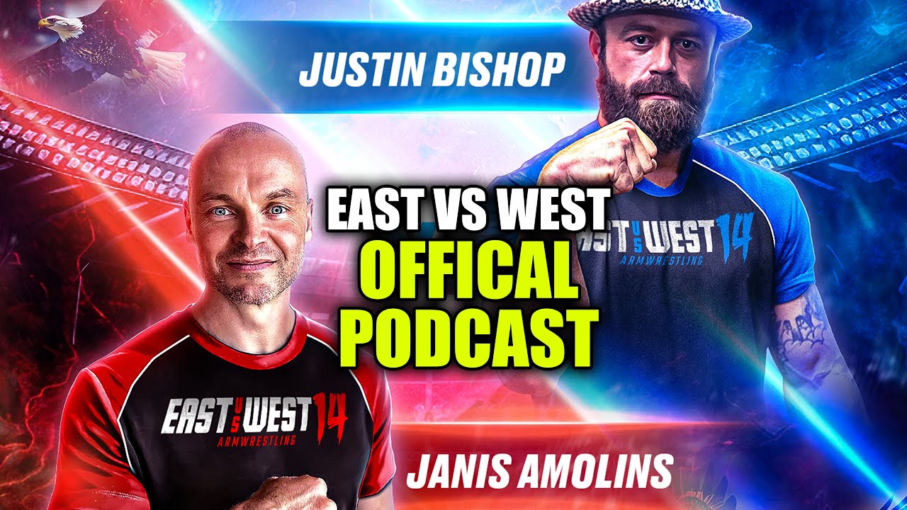 JANIS AMOLINS VS JUSTIN BISHOP - OFFICIAL EAST VS WEST PODCAST - YouTube