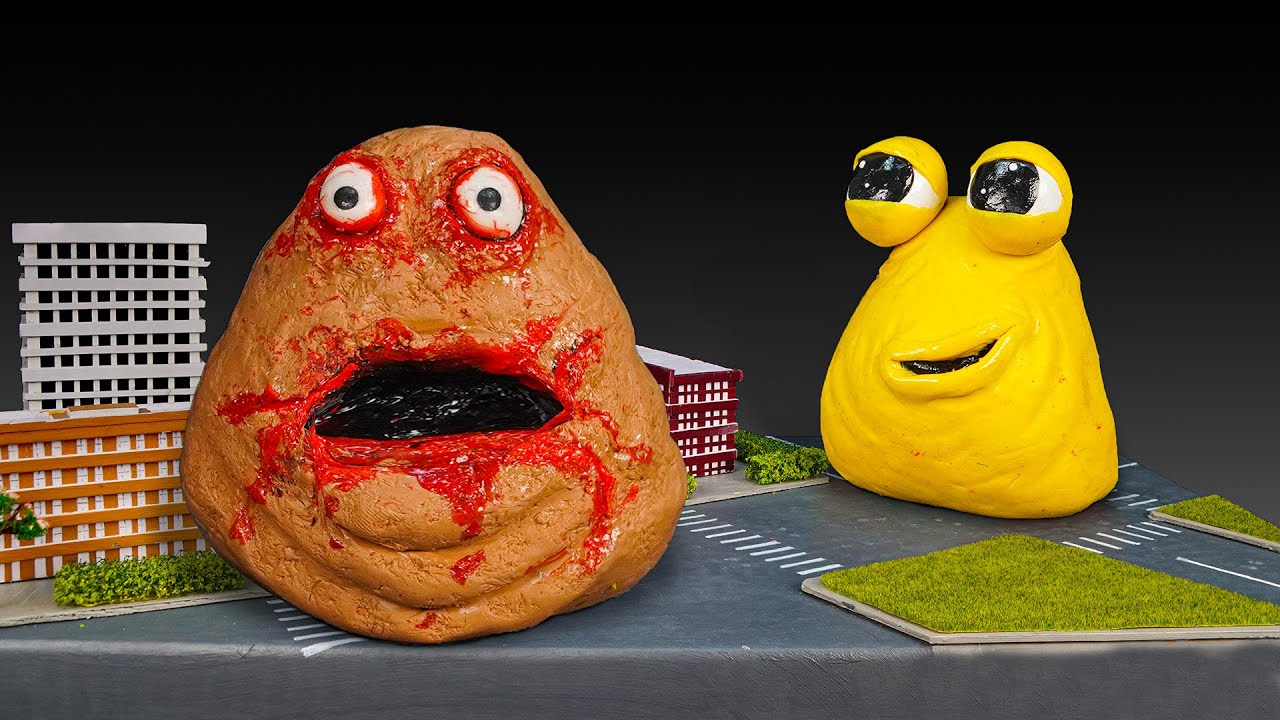 😱 Making BOU.EXE vs POULINA in the city - BOU'S Revenge with clay - YouTube