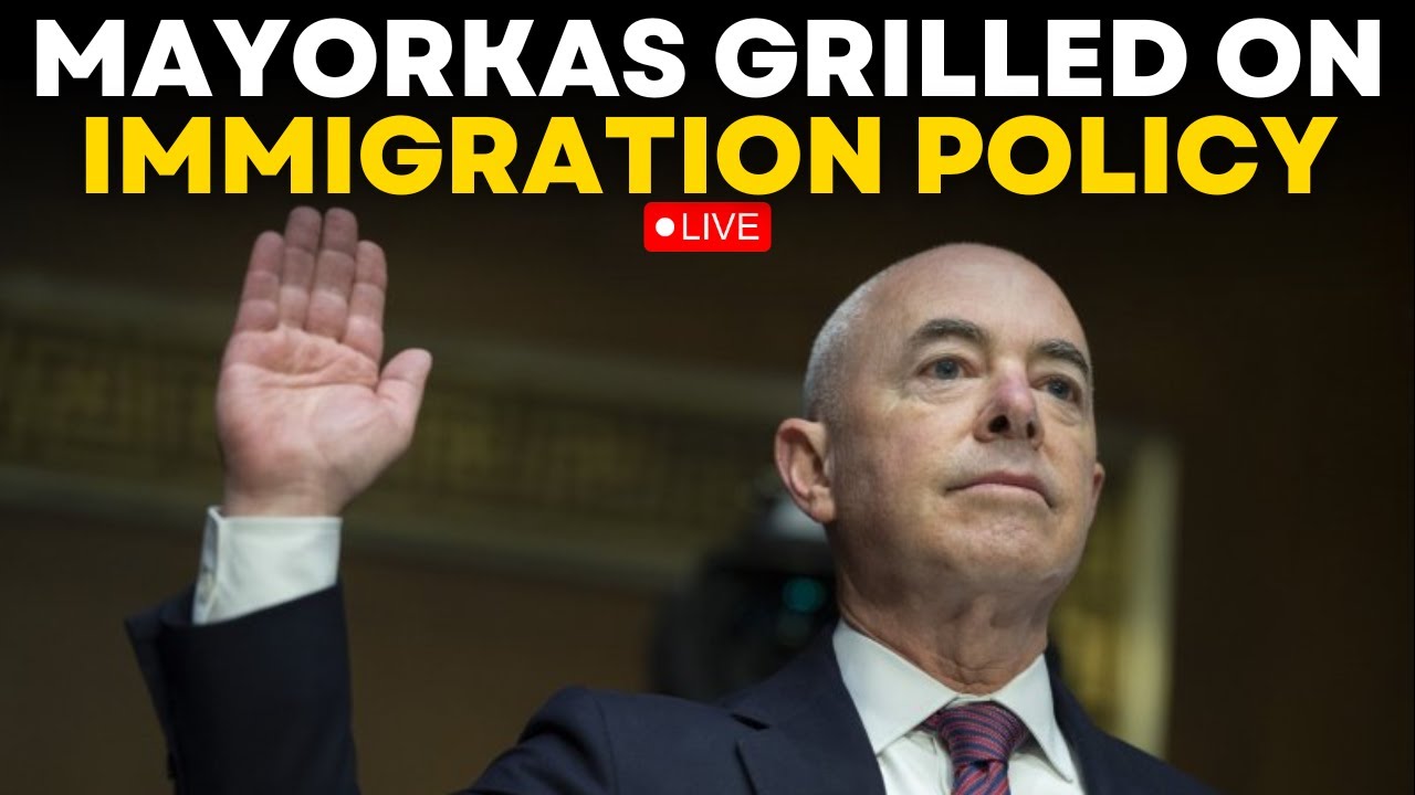 Alejandro Mayorkas Impeachment LIVE | Mayorkas Fumbles For Answers In ...