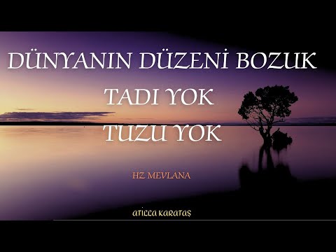 Hz Mevlana'dan Kısacık Şiirler