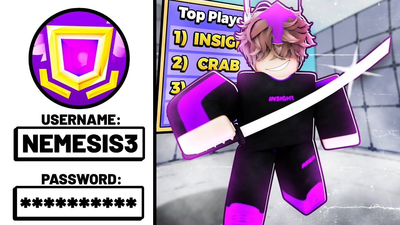 Worlds #1 MOBILE NEMESIS Rank Account In Roblox Rivals! - YouTube