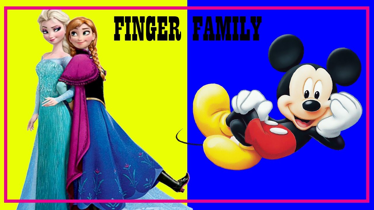 Mickey Mouse In Frozen