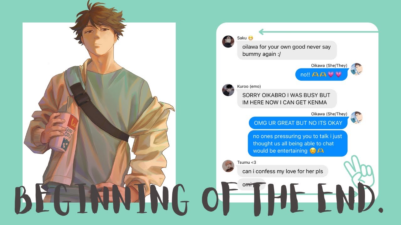 The Chaos Begins!! || Beginning of the End || Haikyuu!! text story ...