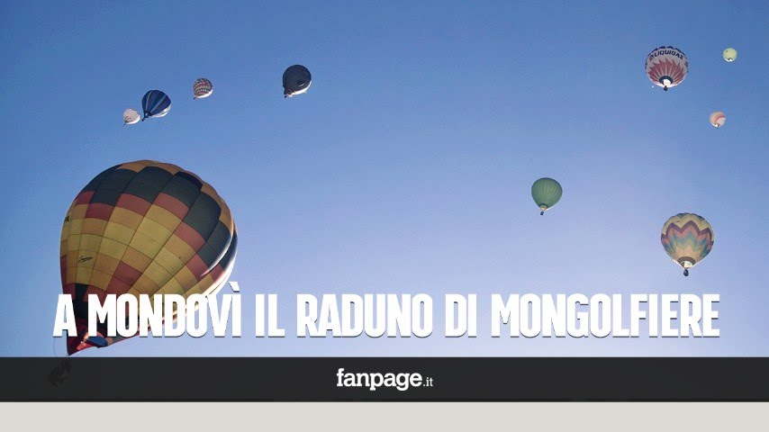 Lo spettacolo delle mongolfiere a Mondovì, in volo anche conigli e ...