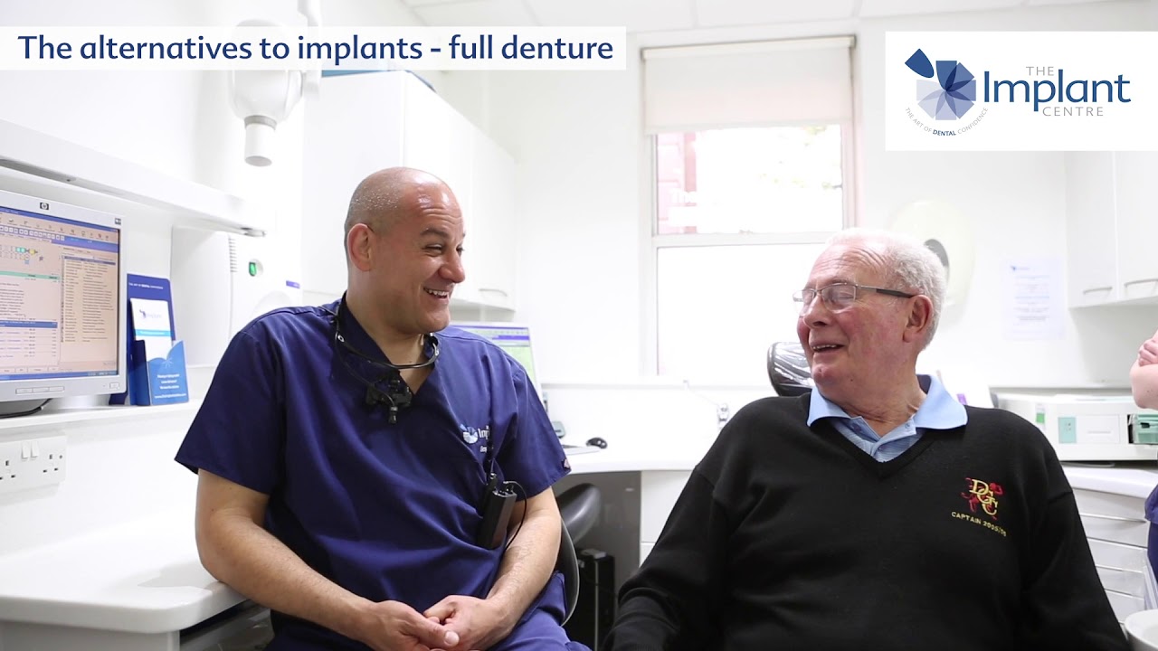 Alternatives To Implants - Full Denture, Dr George Tsolakides, The ...