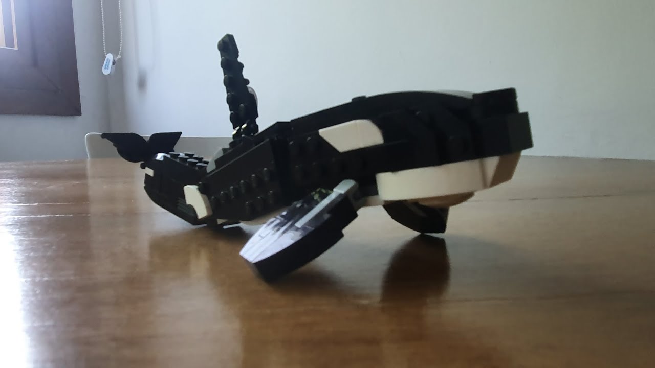 Como hacer una orca con Lego (parte 2) - YouTube