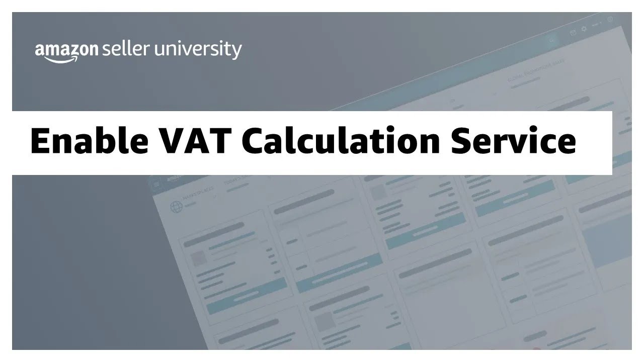Enable VAT Calculation Service - YouTube