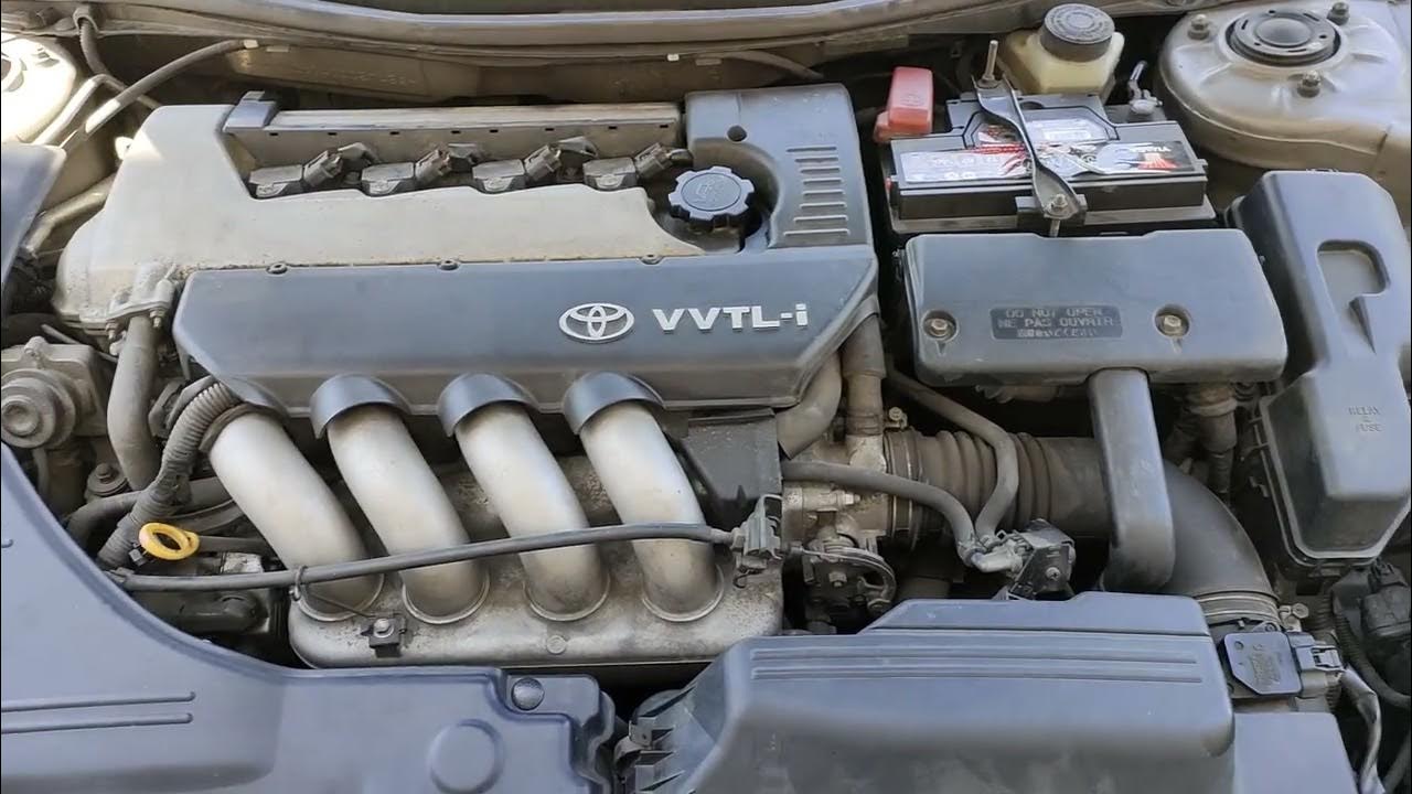 Celica T23 sibilo a motore freddo - Rumore alla partenza - YouTube