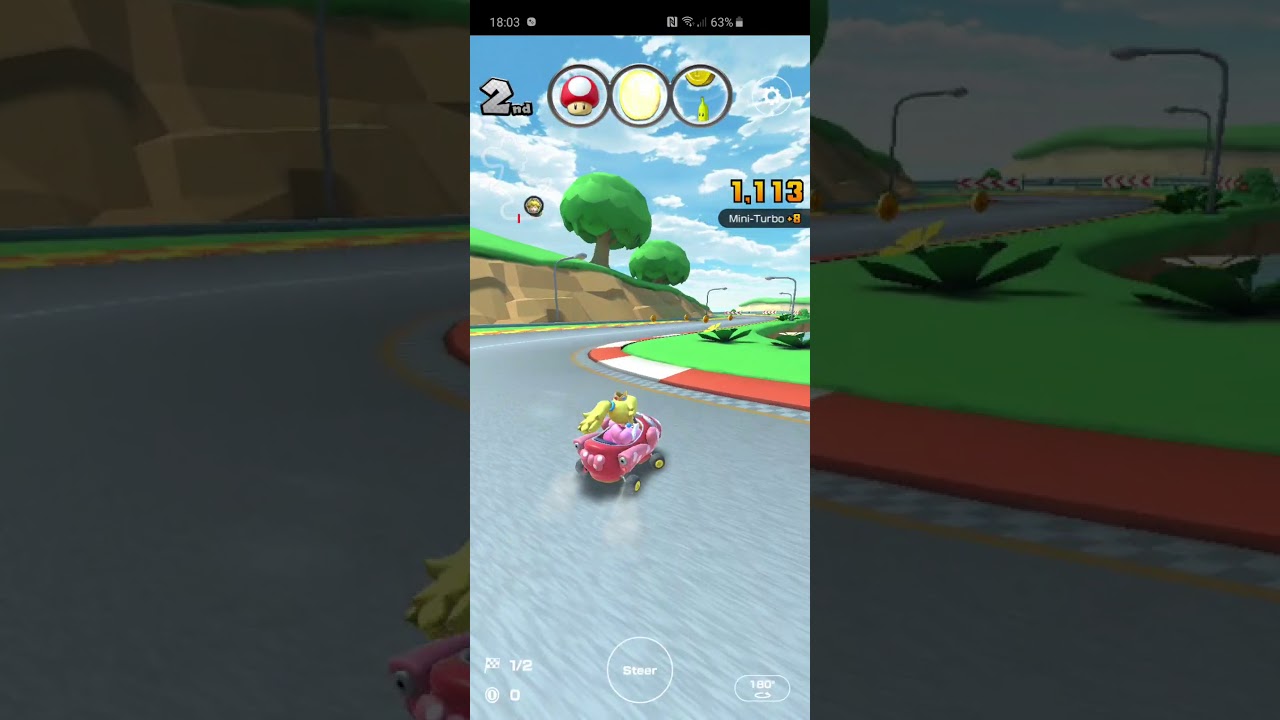 Mario racing feat (princess peach) - YouTube