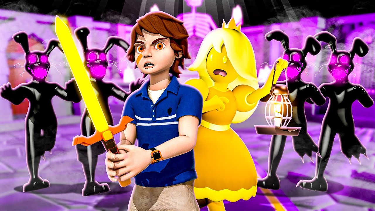 FNAF PRINCESS QUEST But in 3D?! - YouTube