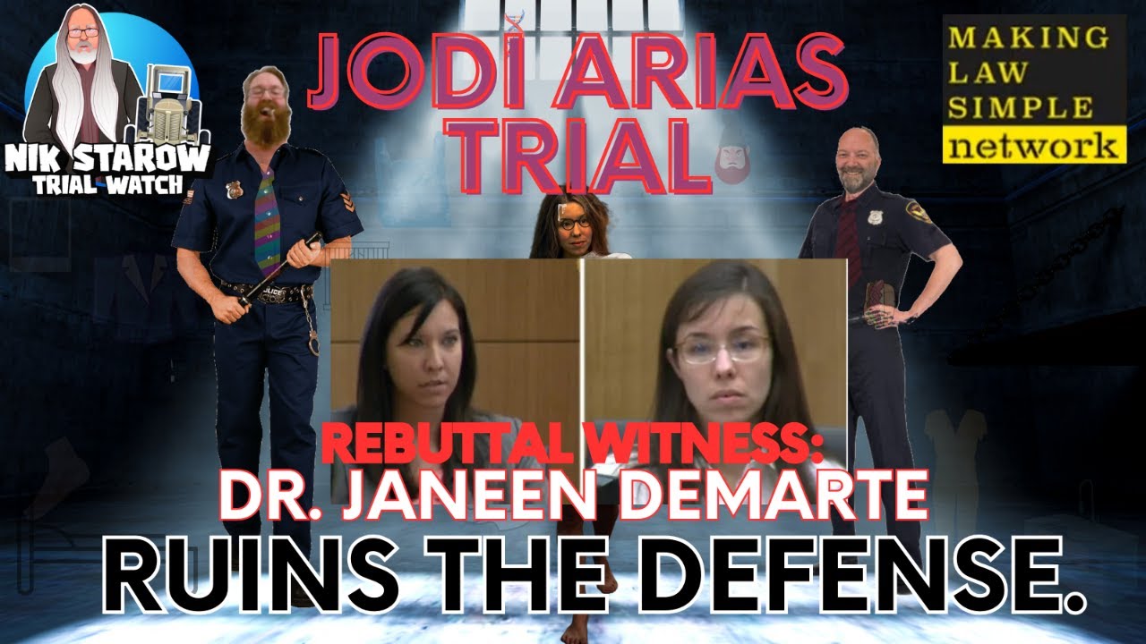 The Infamous Jodi Arias Trial - Dr Janeene DeMarte ruins the defense ...
