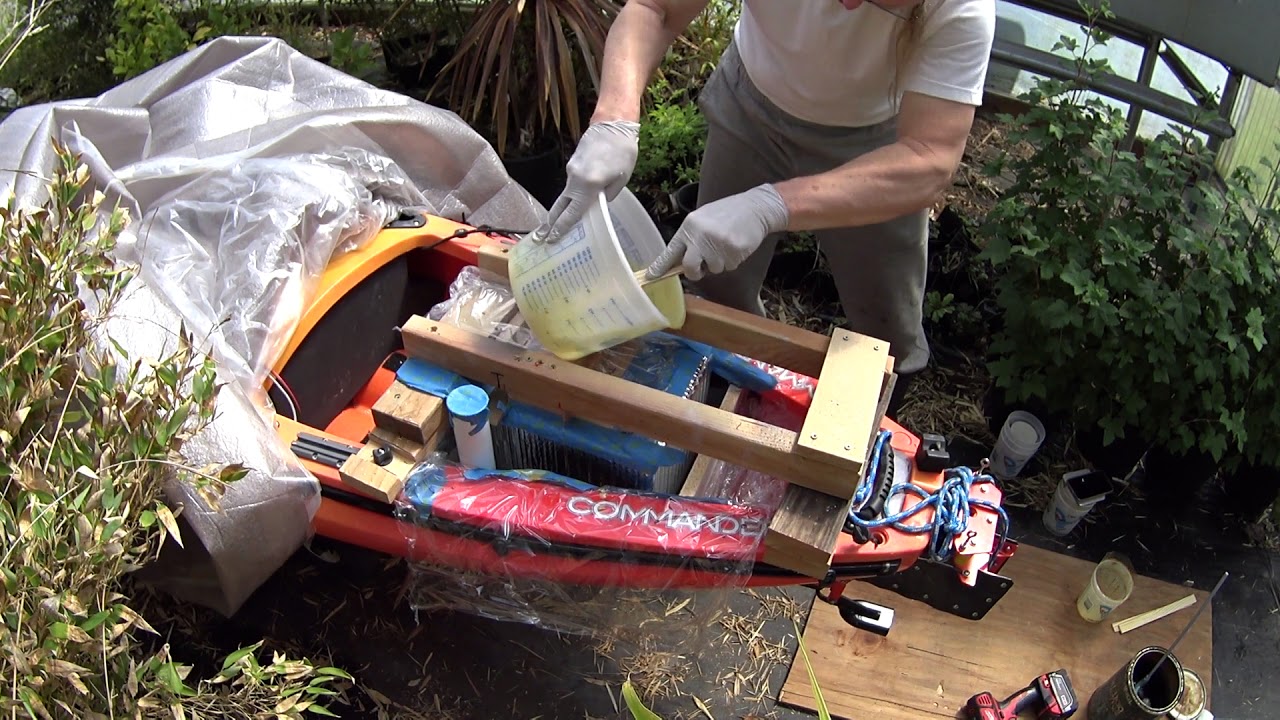 Fishing Kayak Setup 2017 - Custom Cooler - YouTube