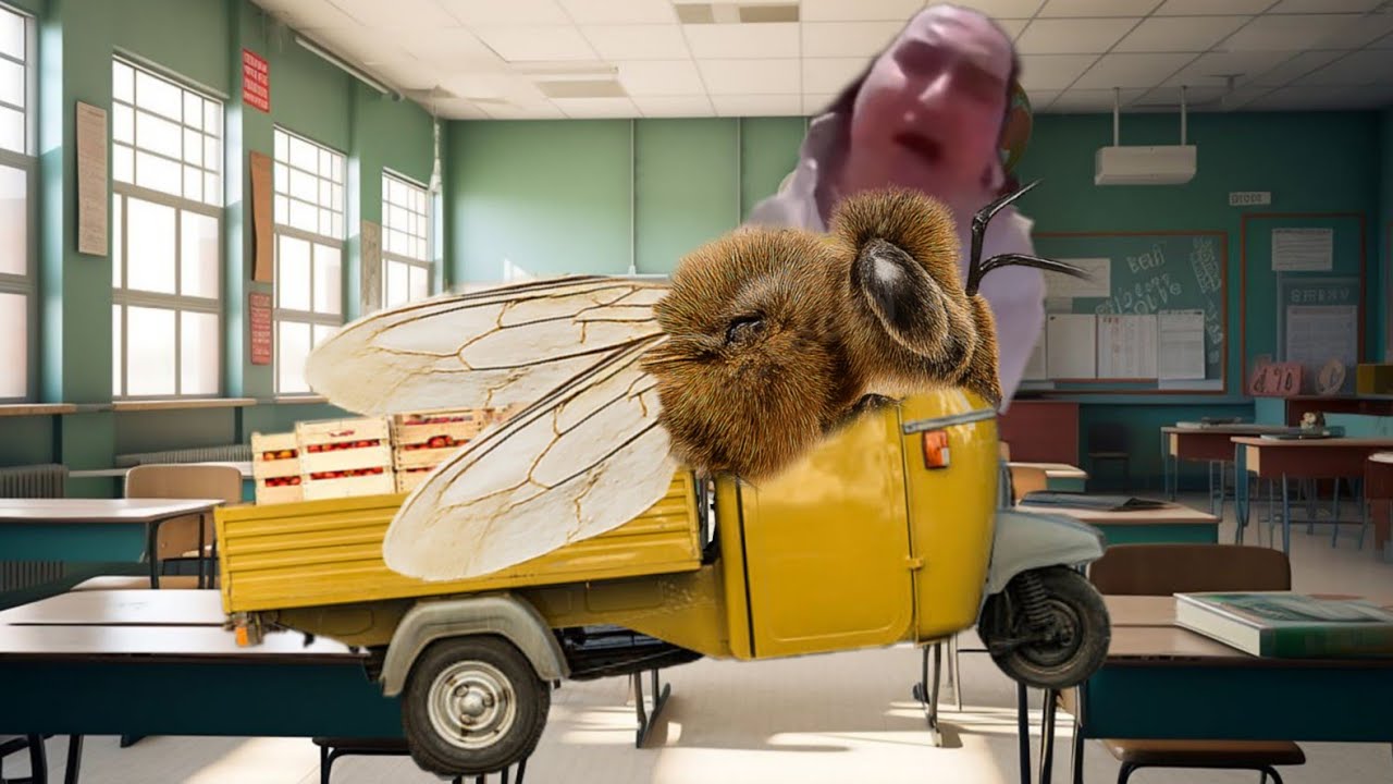 QUANDO ENTRA UN'APE IN CLASSE - YouTube