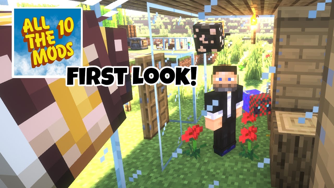 All the Mods 10 Minecraft Modpack First Look - Starting with Productive ...