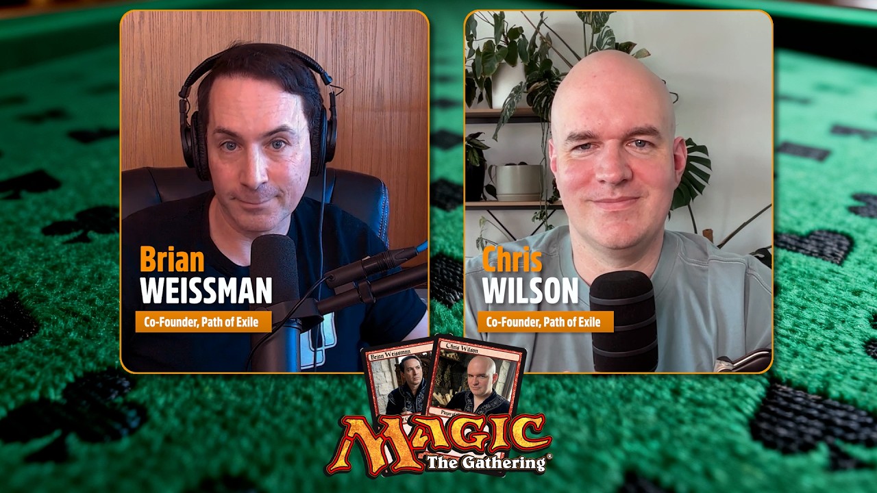 PoE Co-founders Chris Wilson & Brian Weissman Discuss MTG! - YouTube
