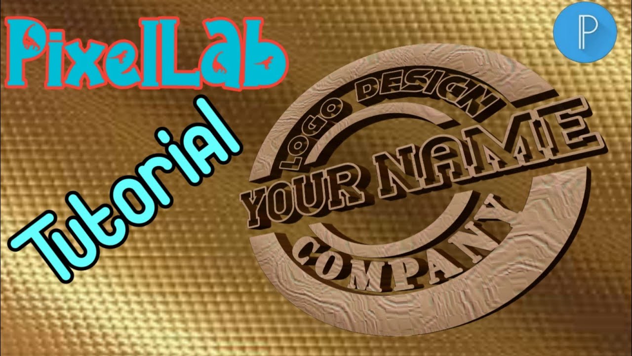 How to Desing a Logo | PixelLab Tutorial 2021 - YouTube