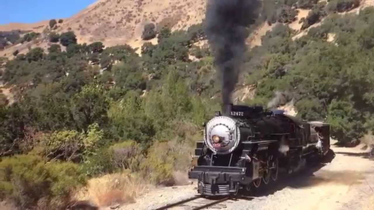 Southern Pacific 2472 in Niles Canyon Railway - 30 August 2014 - YouTube