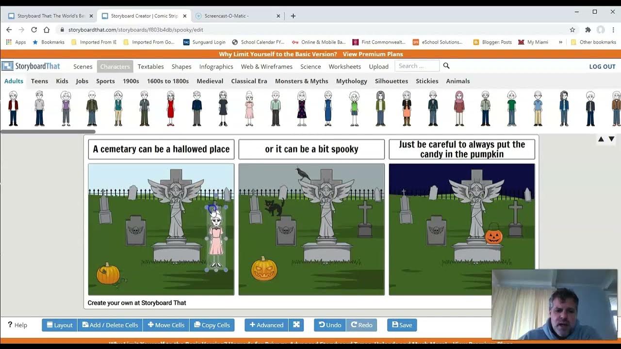 Storyboard That How to get started - YouTube