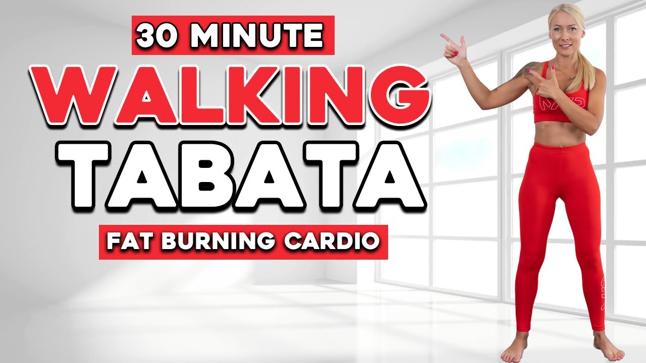 30 Min Tabata Steady State Cardio Walking Workout For Weight Loss Knee