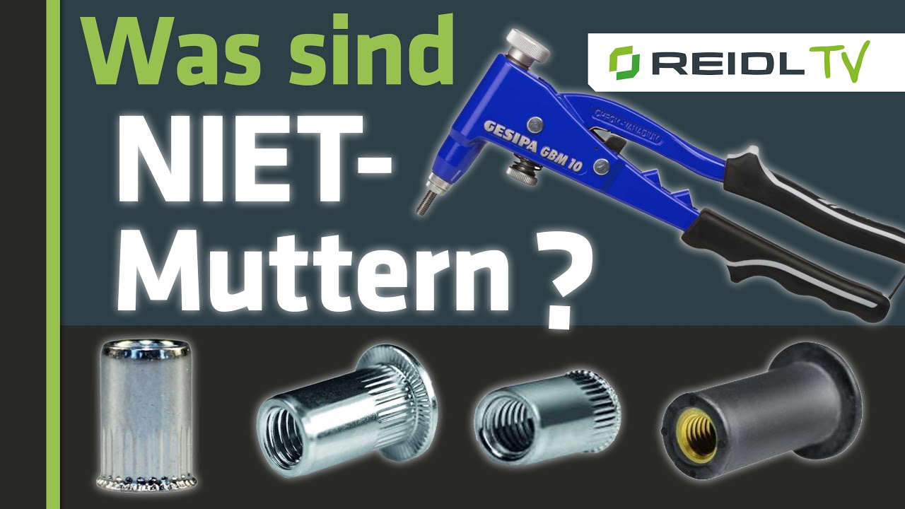 Nietmuttern / Einpressmuttern / Blindnietmuttern - Gewinde in Blechen ...