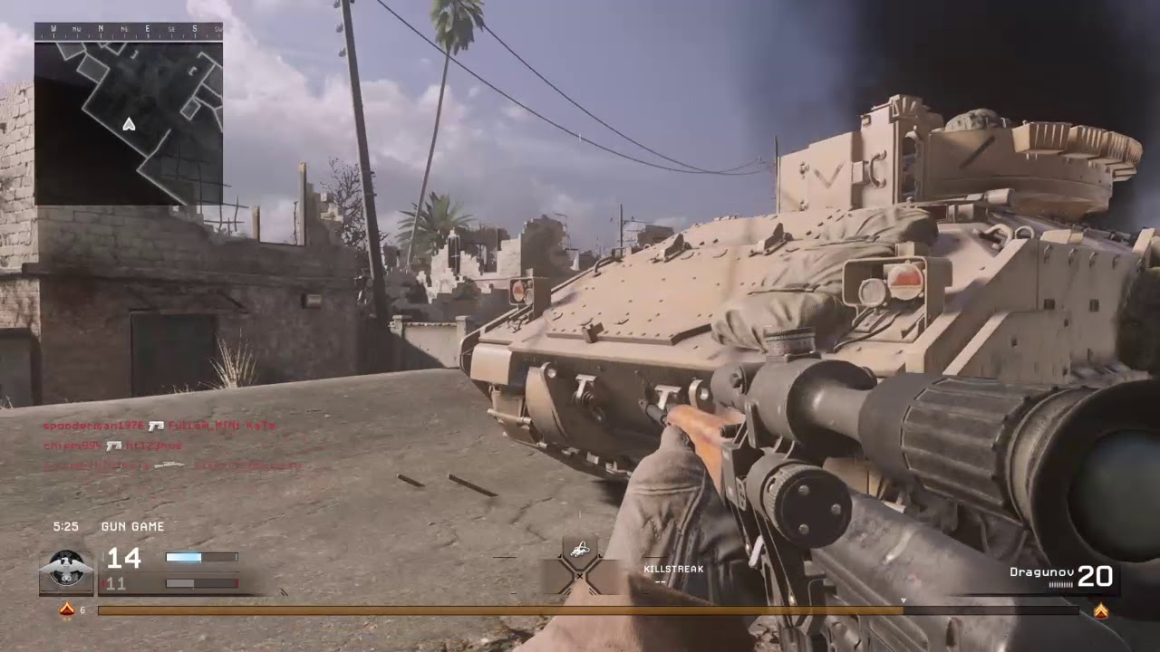 Cod MWR Remastered Gun Game Gameplay - YouTube