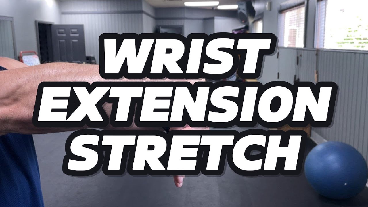 Wrist Extension Stretch | Wrist Pain Relief | Wrist Mobility - YouTube