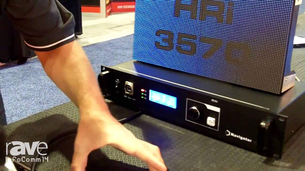 InfoComm 2014: digiLED Displays its HRi 3570 Panel - YouTube