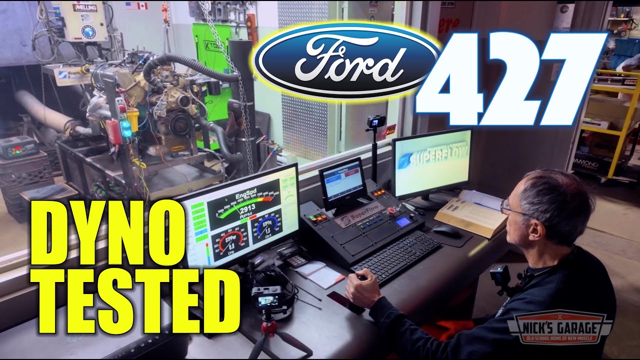 427 Ford Side Oiler - Super RARE V8 Dyno Blast - YouTube