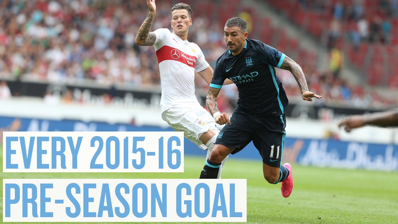HIGHLIGHTS: EVERY PRE-SEASON GOAL 2015-16 - YouTube