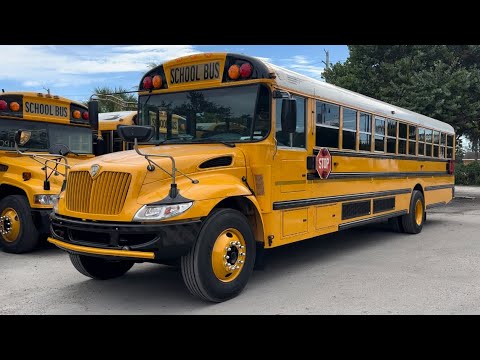 School Bus 1105 2011 International CE200 with MAXXFORCE 7 - YouTube