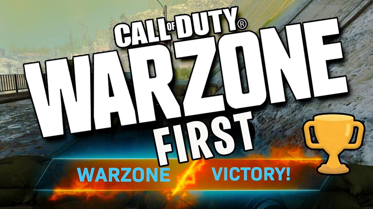 UNBELIEVABLE MY FIRST WIN || CALL OF DUTY WARZONE || BATTLE ROYALE ...