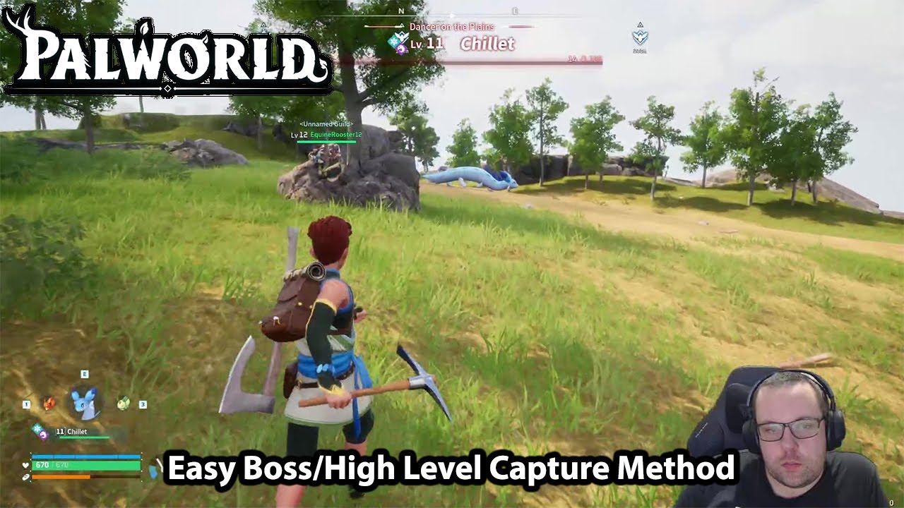 Easiest method for High Level or Boss/Alpha Tier Captures for Palworld ...