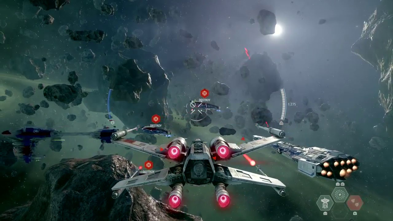 STAR WARS BATTLEFRONT 2 RESURRECTION CAMPAIGN WALK THROUGH PART 1 ...