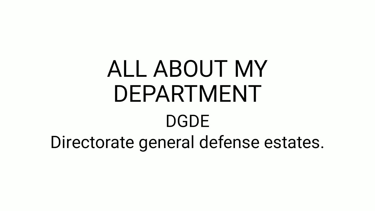 ALL ABOUT MY DEPARTMENT#DGDE#IDES OFFICER#JOB PROFILE# UDC JOB PROFILE ...