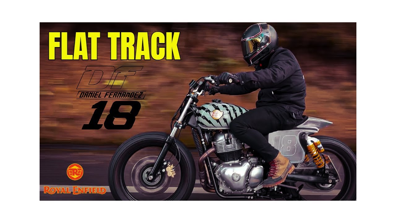 Transformamos una Interceptor 650 en una Flat Track REAL - YouTube