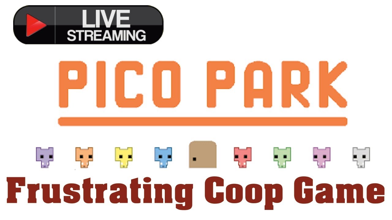 The most FRUSTRATING multiplayer coop game with viewers PICO PARK - YouTube