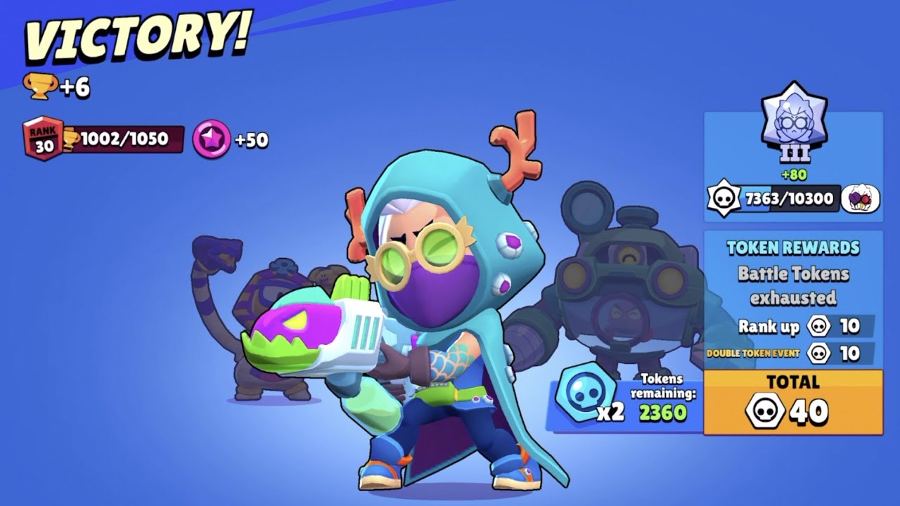 Rank 30 Belle in Gem Grab Full Gameplay [Brawlstars] - YouTube